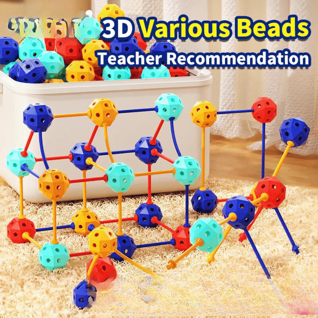 BowLift | Flexible PVC beads – Creative 3D building blocks for children ...