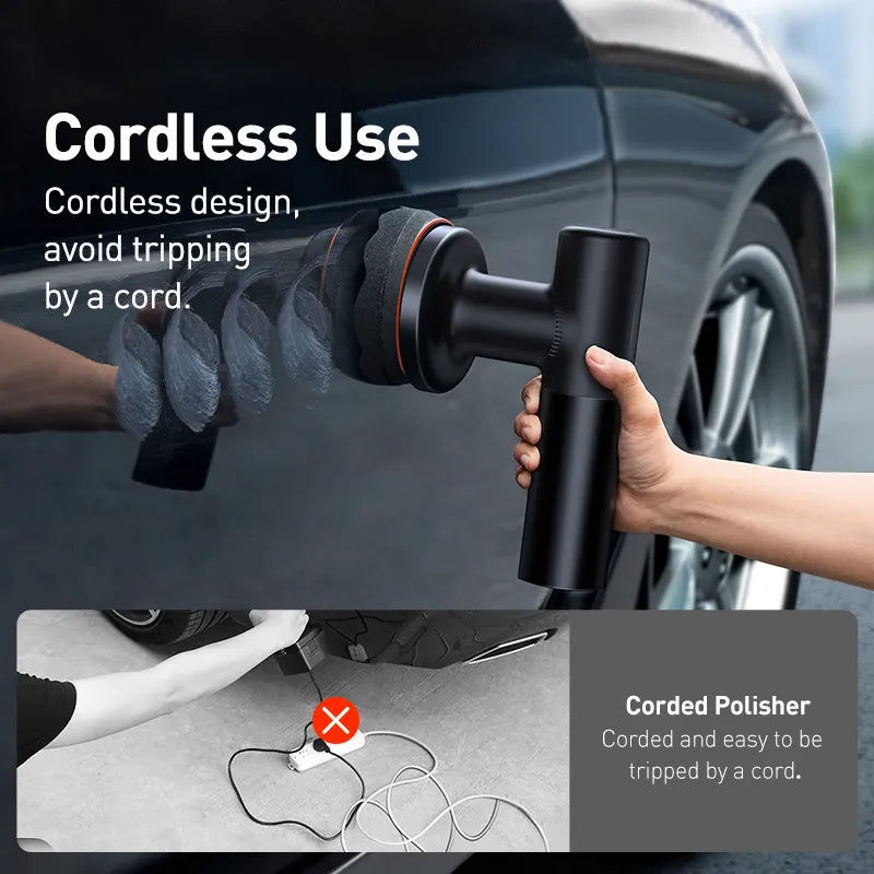 BowLift | Pro Care Cordless Electric Car Polisher Waxer Machine