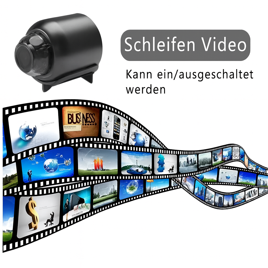 BowLift | Mini Surveillance Camera WLAN Night Vision Motion Detection