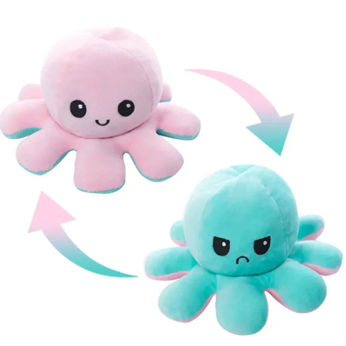 BowLift | Reversible Octopus | Two Facial Expressions - Emotions in a Twist