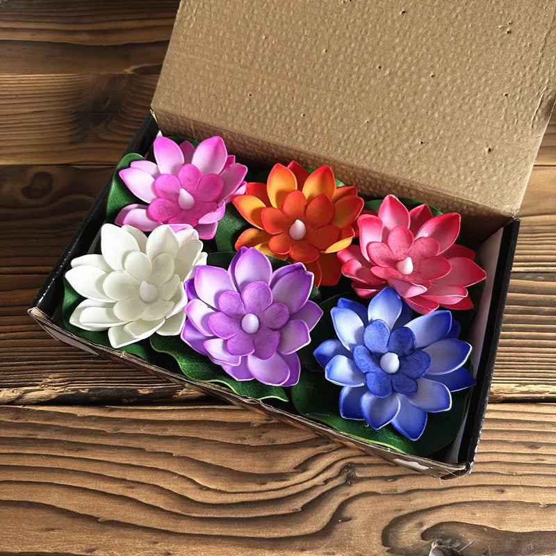 BowLift | Floating Lotus Lamp LUMILYA | LED Water Sensor | Warm White ...