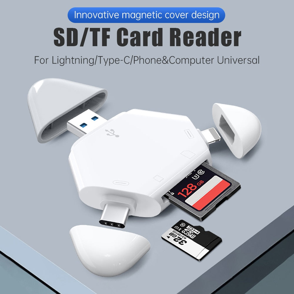 BowLift | 3in1 Universal Mobile SD Card Reader